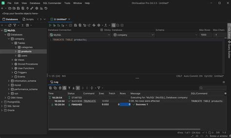 TRUNCATE Vs DELETE SQL Comparison Of The Two Statements
