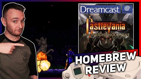 SEGA DREAMCAST HOMEBREW CASTLEVANIA MOONLIGHT NOCTURNE YouTube