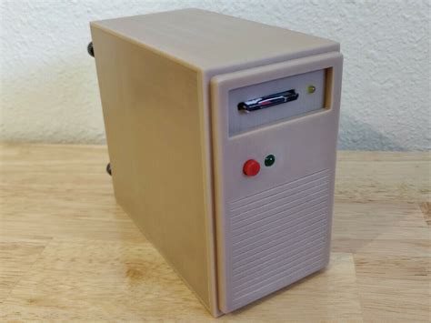 Free 3d File Raspberry Pi 4 Case Retro Tower Desktop 🔌 ・3d Printable