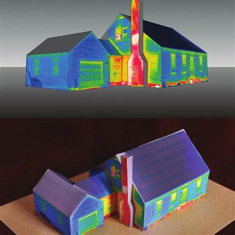 2 Infrared Photography House Model Made In Sketchup And Physically