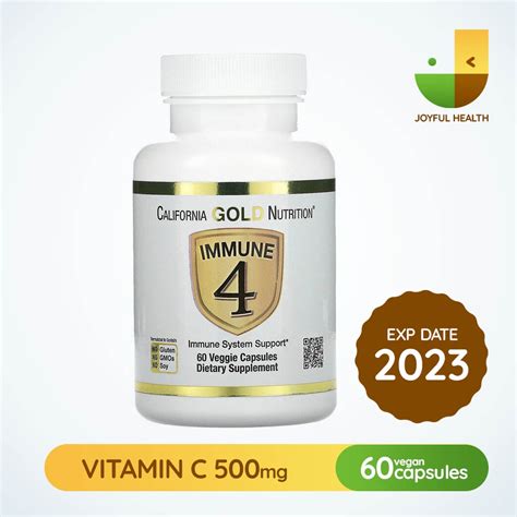 Jual California Gold Nutrition Immune 4 Immune System Support 60