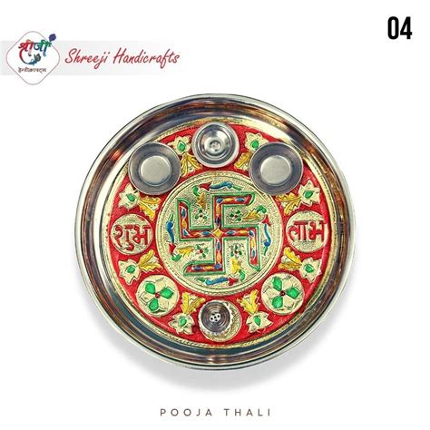Stainless Steel Pooja Thali At Rs 75 Piece Ahmedabad ID 2849388324962