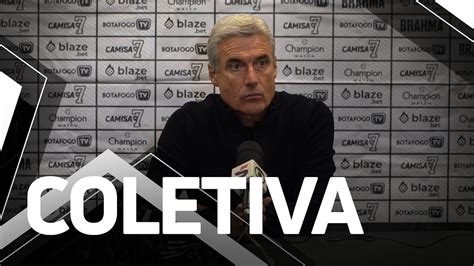 Coletiva Pós Jogo Com Luís Castro Corinthians X Botafogo Youtube