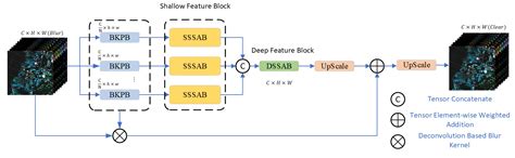 hyperspectral image reconstruction based on blur kernel prior and