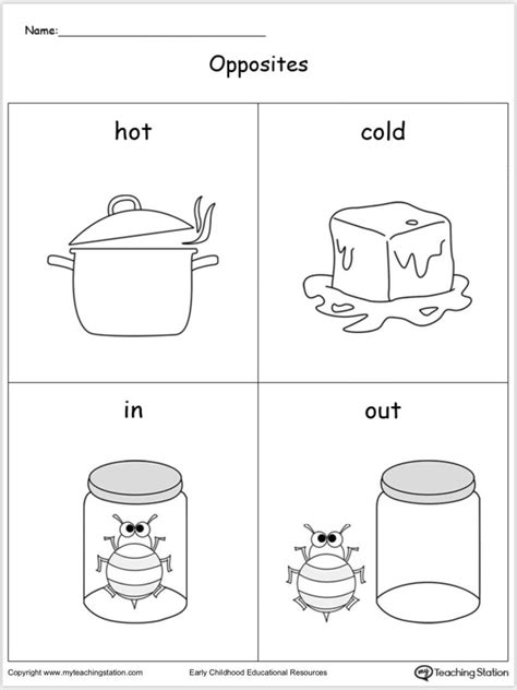 Pin By Lindah Sithole On Grade R Opposites Preschool Opposites