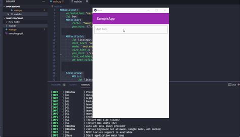 Github Ngonie Xsimpleapp A Simple Application Made With Kivymd