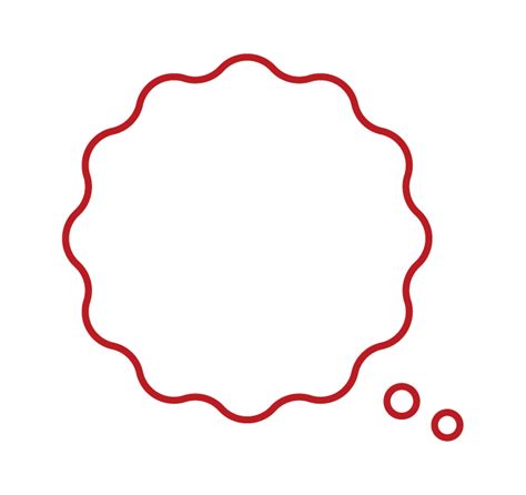 물결 모양의 콜아웃 그림 무료 일러스트 소재집 Kukukeke