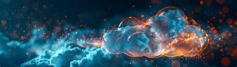 Premium Photo Innovative And Dynamic Cloud Computing Concept With Photo Realistic Glossy