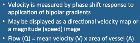 Mr Flow Measurements Questions And Answers In Mri