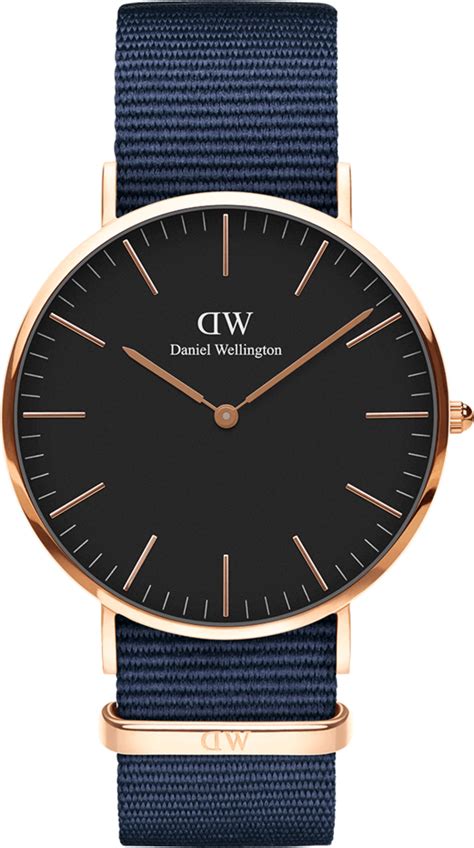 Купить Часы Daniel Wellington DW00100277 Classic 40 Bayswater RG Black ...