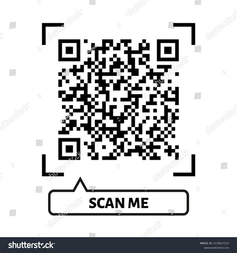 Scan Me Qr Code Design Qr Stock Vector Royalty Free Shutterstock