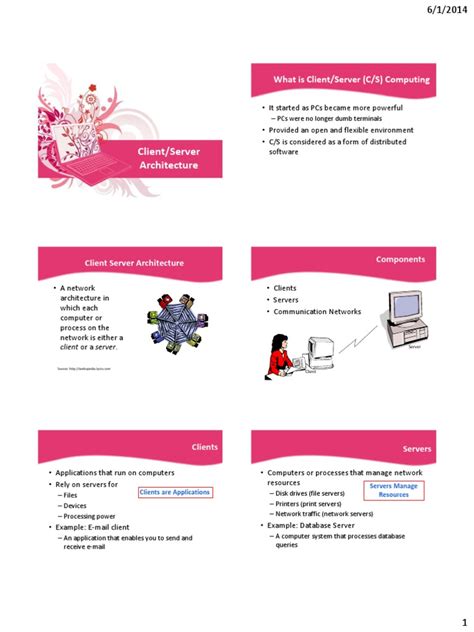 pt 06 client server architecture pdf client server model server
