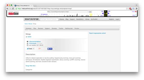 Analysis Of Nmap Project And Data Sourceforge Community Blog