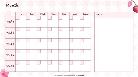 Coquette Aesthetic Planner Presentation