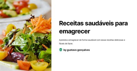 Receitas Saudáveis Para Emagrecer