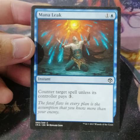 1 RANDOM EXPANSION MANA LEAK MTG Card Magic The Gathering Shopee