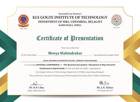 Shreya Mahindrakar On Linkedin Successfully Participated And Presented