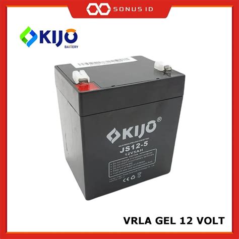 Battery Kijo VRLA Deep Cycle Gel 12 Volt 5 AH SONUS