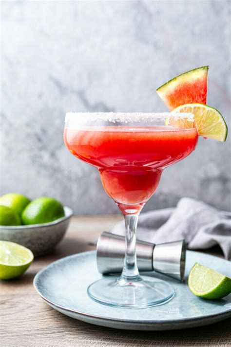Easy Watermelon Margarita Food Faith Fitness