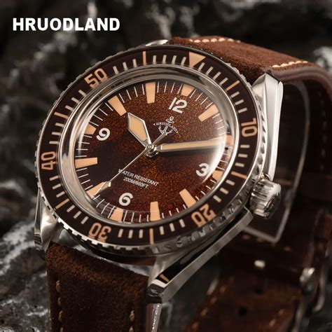 Мужские механические наручные часы Hruodland NH35, цвет в ассортименте ...