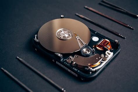 Premium Photo Computer Disassembled Hdd Hard Drive Data Disc Ssd