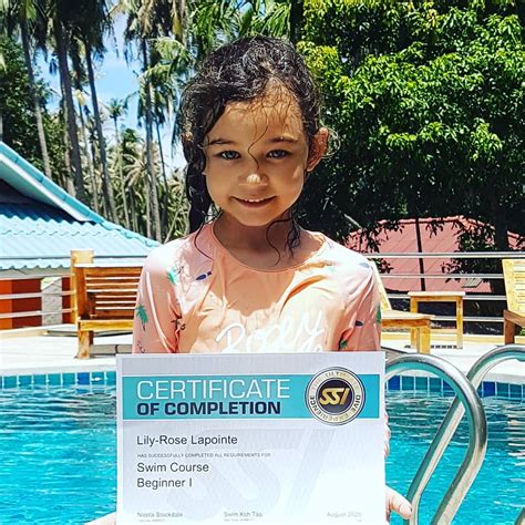 Koh Tao Swim Our Lovely Lily 💙 Last Week Lily Missed