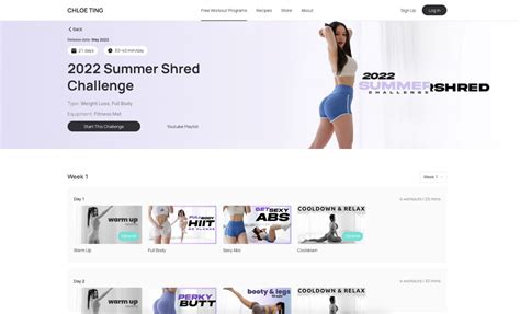 Summer Butt Challenge