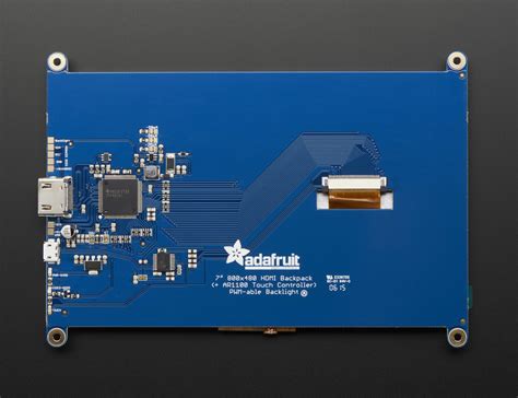 Pinouts Adafruit 5 And 7 800x480 Tft Hdmi Backpack Adafruit Learning System