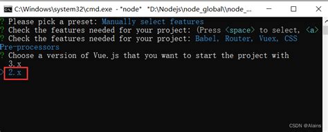 Vue工程化项目01 通过cli创建vue项目vue工程化创建项目 Csdn博客