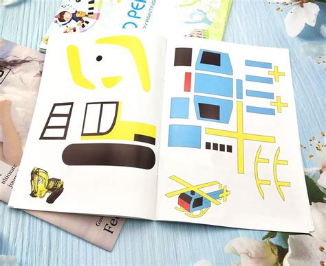 厂家批发3d打印笔画册13图 创意纸膜40图画册 创意 涂鸦模板 画板 阿里巴巴