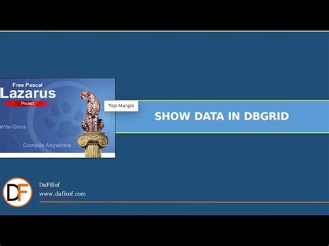 Basic Lazarus Show Data From Dbgrid To Form YouTube