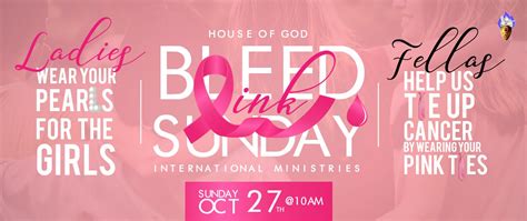 Bleed Pink Sunday House Of God International Ministries