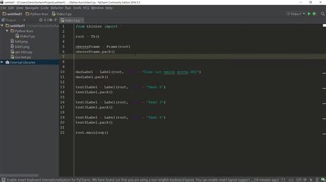 Progettazione Di Layout In Python Con Tkinter Per Principianti