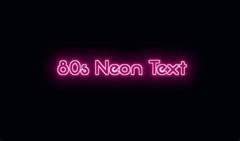 12 Best Css Text Glow Effects Codeymaze