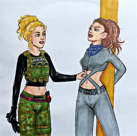 Operative Delilah Captured Henchgirl Sandra By Project51user On Deviantart
