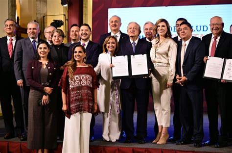 Gobierno De MÉxico Y 23 Estados Firman Acuerdo Nacional Para La