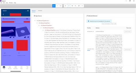Unable To Capture The Element In Ios Devices In Appium Full Screen Is