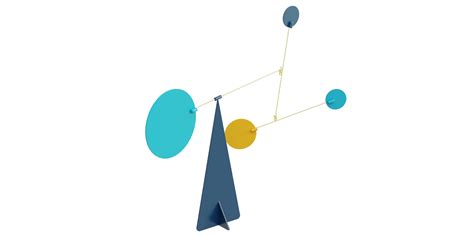 Colorful Abstract Mobile Kinetic Sculpture Blender Market