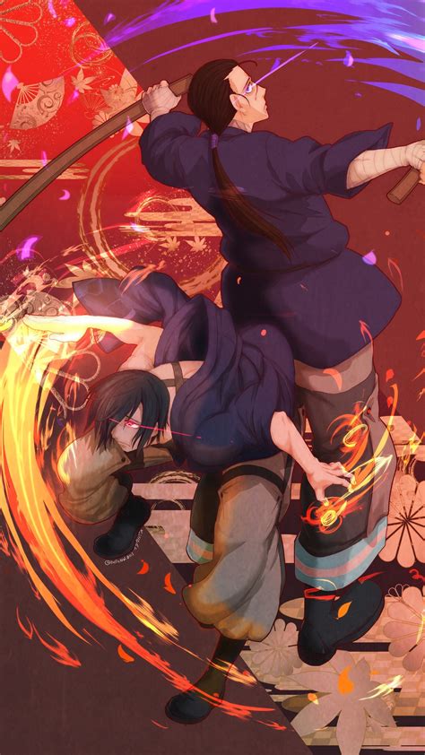 1392844 Fire Force Anime Enen No Shouboutai Benimaru Shinmon Konro