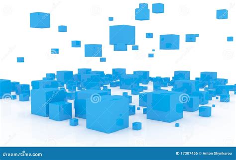Colored Abstract Blocks Stock Illustration Illustration Of Block