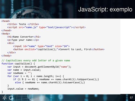 ProgramaÇÃo Para A Web Aula T5 Javascript Ppt Carregar