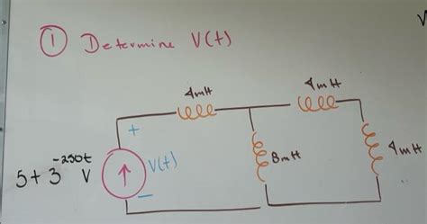Solved Determine V T Chegg Com