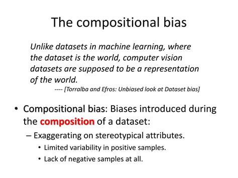 Ppt Model Comparison And Challenges Ii Compositional Bias Of Salient