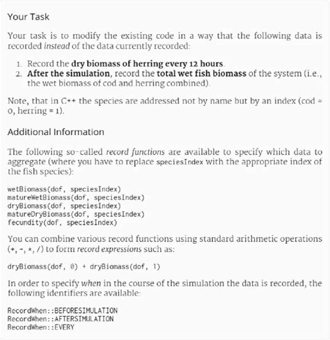 Recording Exercise With C Download Scientific Diagram