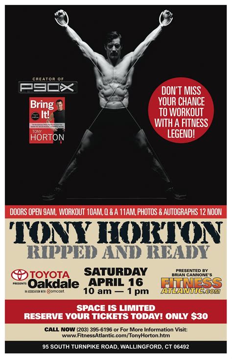 Fitness Atlantic Tony Horton Appearance 2011