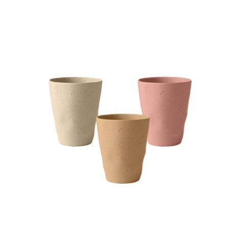 Copo De Bambu E Pp Organic Sortido Ml Lyor Franc I Presentes