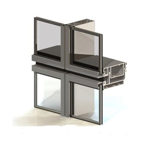 Glass Semi Unitized Curtain Wall System For Office At ₹ 800 Square Feet