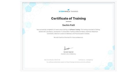 Sachin Patil On Linkedin Successfully Completed The Software Testing
