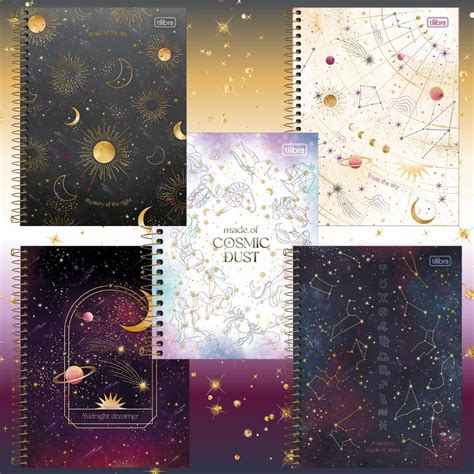Caderno PEQUENO Espiral 1 4 MAGIC 14x20cm Capa Dura 80 Folhas Tilibra
