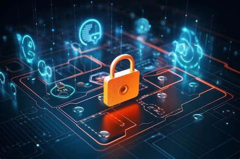 Premium Photo Fortifying Cyber Defenses Safeguarding Data Privacy